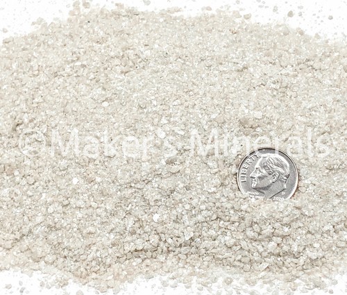 Crushed Glittery White Aventurine Sand, Mica, 0.25mm-2mm, Inlay, Orgone ...