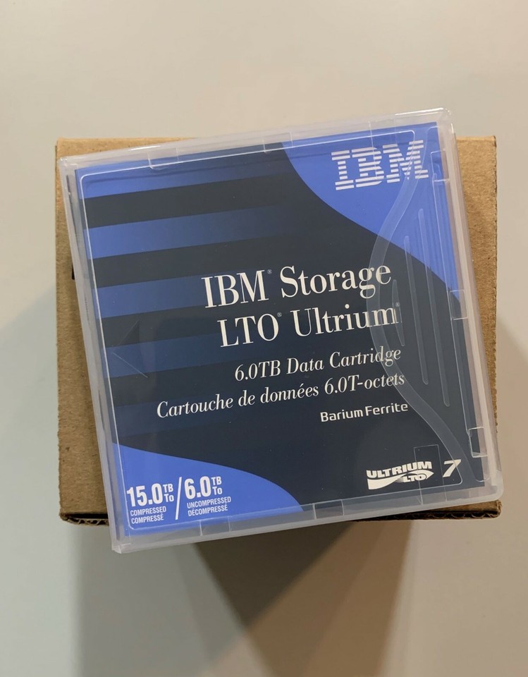 IBM LTO-7 Tape Cartridge # 38L7302 (10 Pack) Ultrium Data Cartridge ...