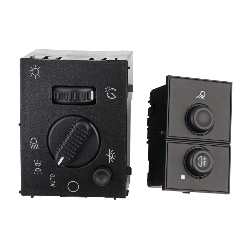 Headlight Switch & Fog Light Switch For 2003-2007 Chevy Silverado GMC ...
