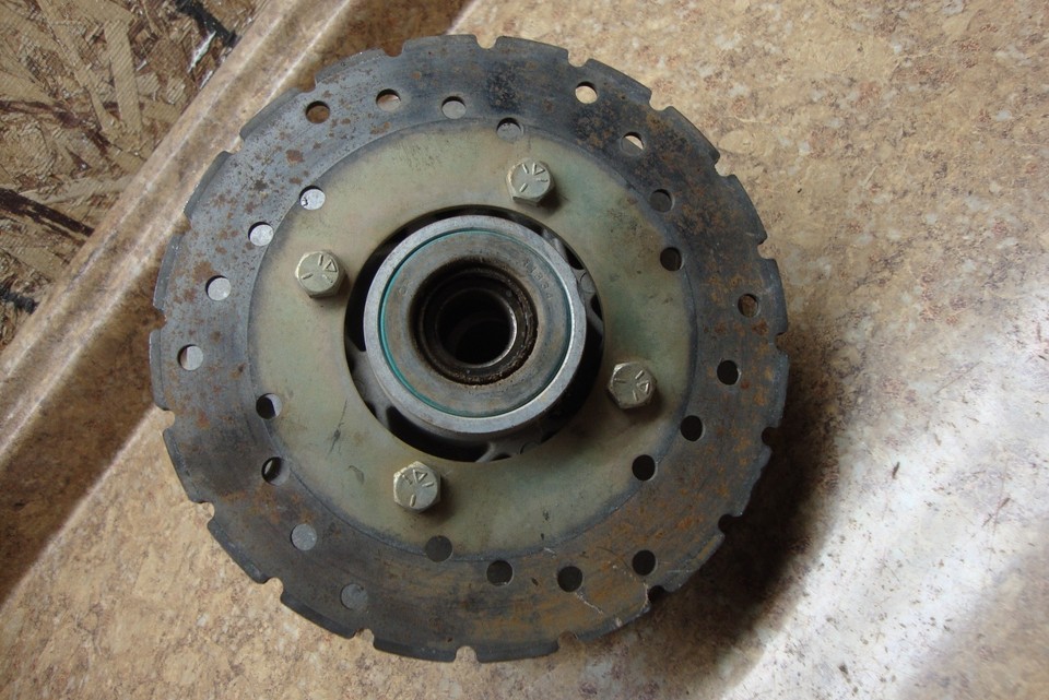 2001 Polaris Trailboss Trail Boss 325 Front Disk Brake Rotor Hub ...