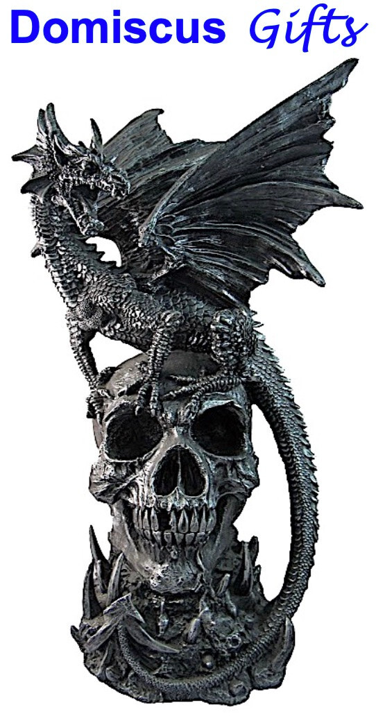 Dragon Skull Fantasy Dark Dragon Head. Red, Yellow Eye Of Evil Fantasy