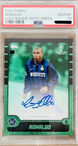 Topps Lost Rookie Ronaldo Auto Green /25 PSA 10 | eBay.de