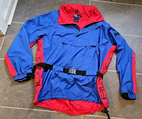 VTG POLO RALPH LAUREN HI TECH RL2000 COLORBLOCK JACKET STADIUM SKI SZ L ...