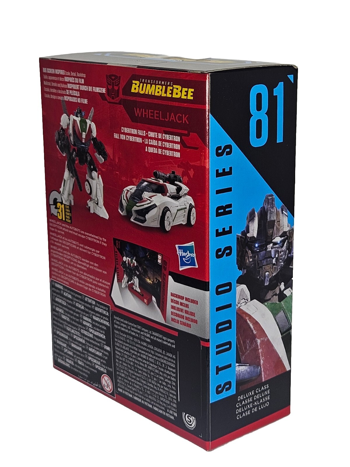 Hasbro Transformers BumBlebee Wheeljack Studio Series 81 Action Figure ...