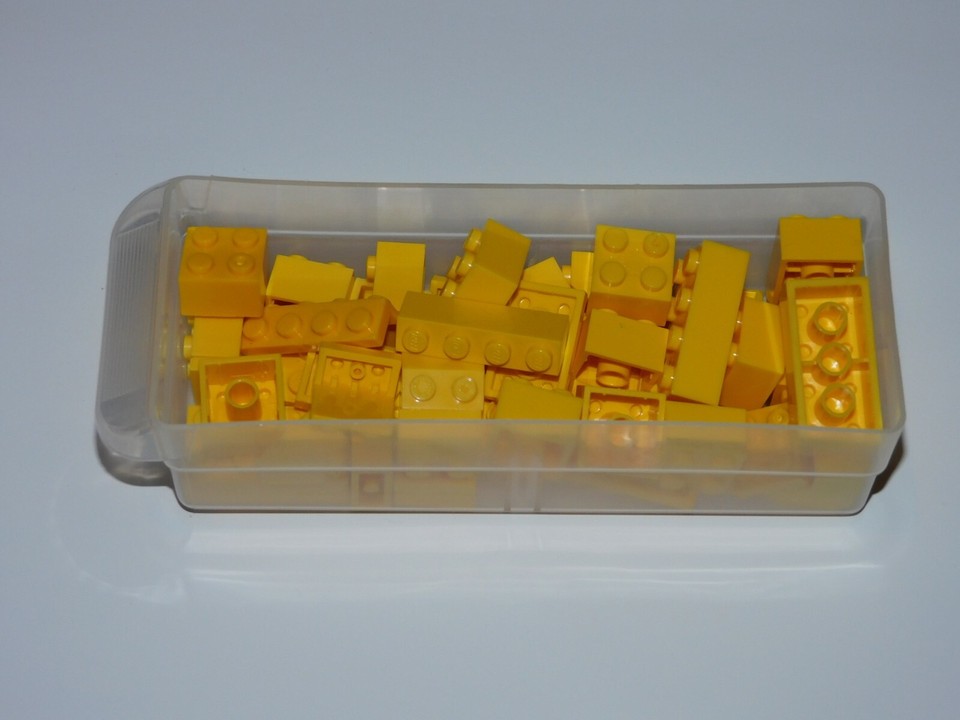 50 Unique Different Yellow Building Lego Blocks 5703860009965| eBay