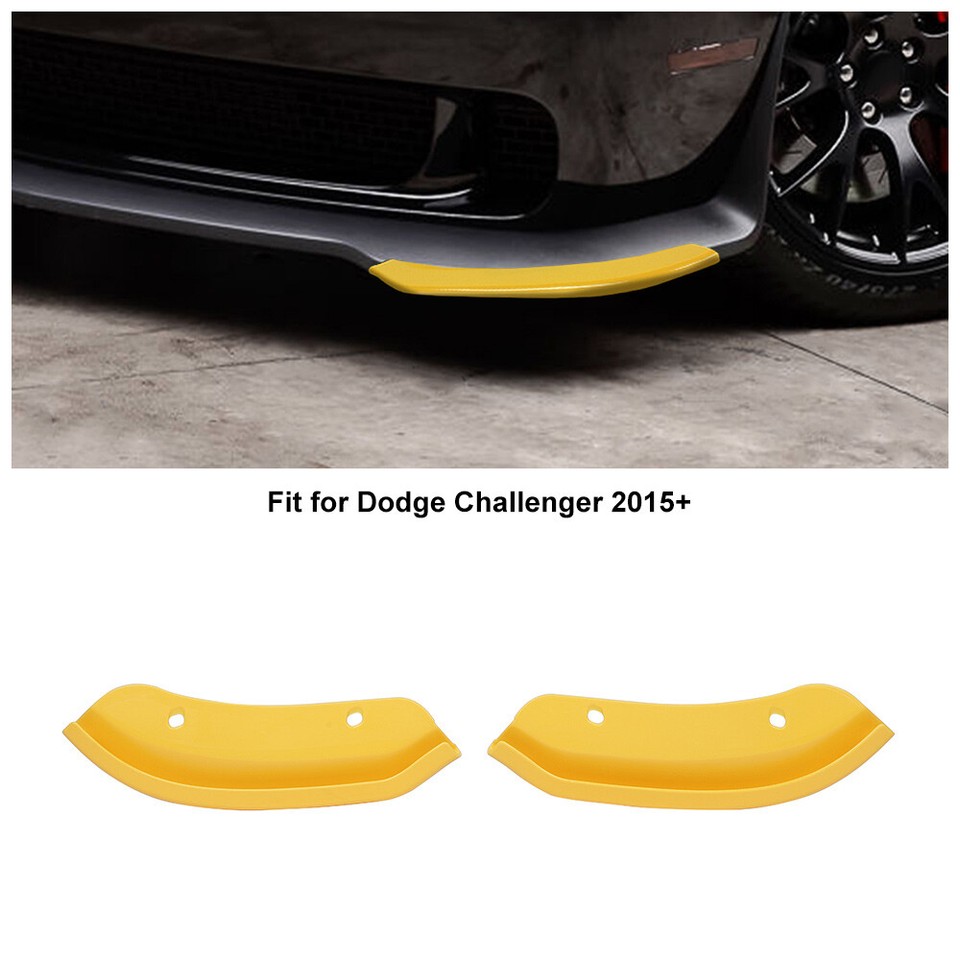 Front Splitter Bumper Guard Lip Protector for Dodge Challenger SRT ...