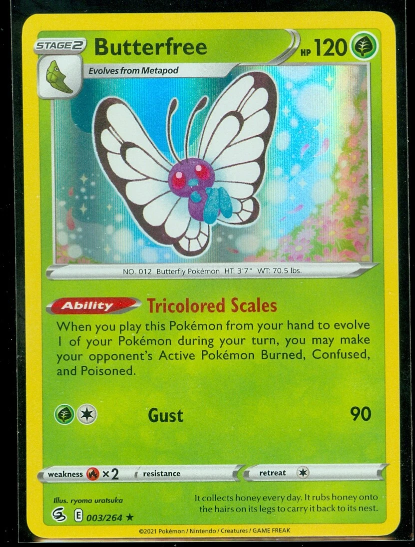 Pokemon Butterfree Evolution