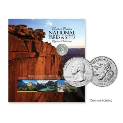 NATIONAL PARK 2010 2021 QUARTER COLLECTION MAP BOOK AMERICA THE ...