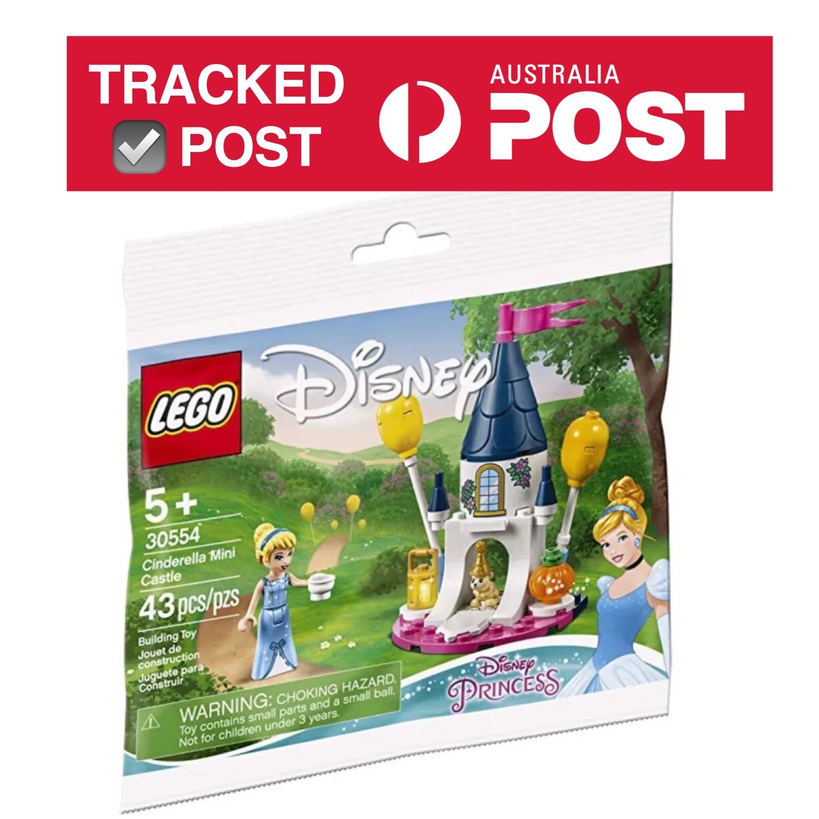 LEGO DISNEY Cinderella's Mini Castle (30554) | BRAND NEW IN SEALED ...