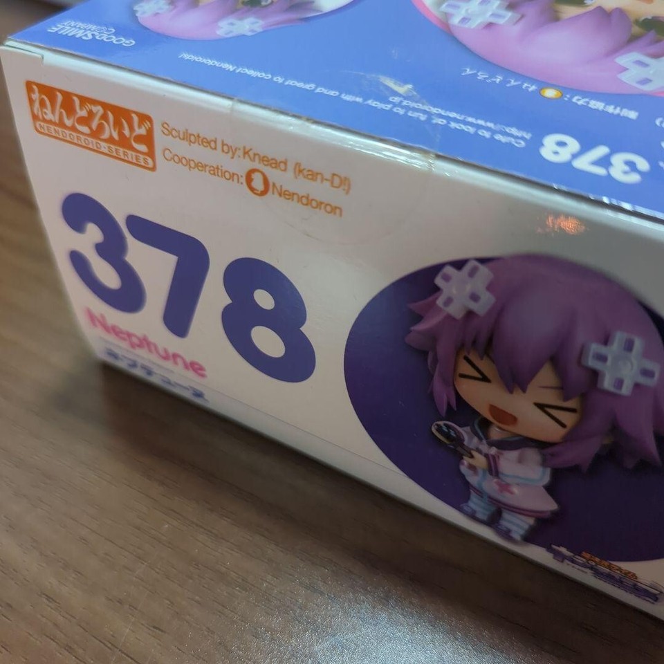 Nendoroid Hyperdimension Neptunia Vol.7 Figure #378 Neptune DVD/Blu-ray ...