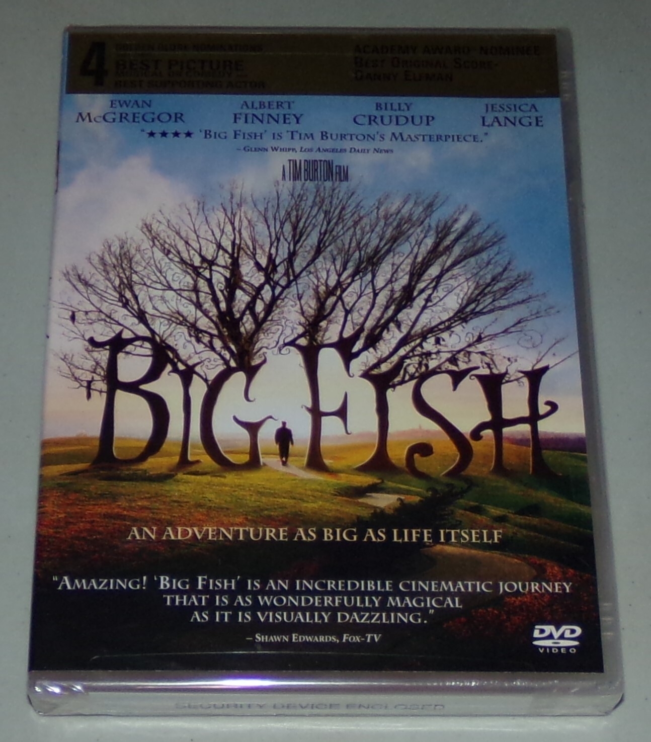 Big Fish (DVD, 2004, Widescreen) Ewan McGregor, Albert Finney, Jessica ...
