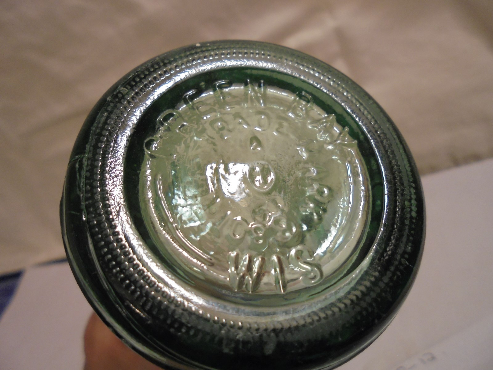 GREEN BAY WIS ( WISCONSIN ) 1967 ACL COCA COLA BOTTLE COKE 6.5 OZS AQUA ...