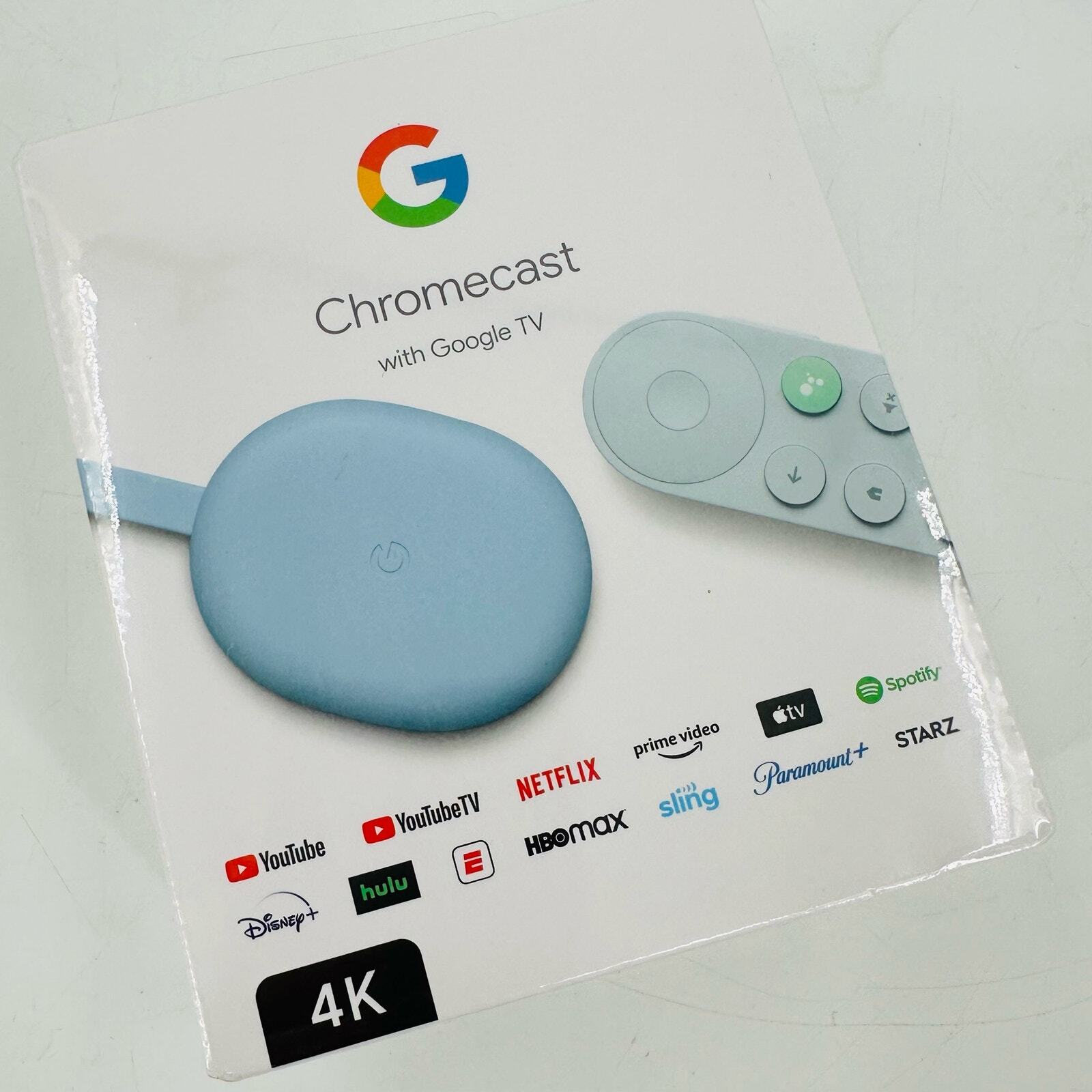 Google Chromecast with Google TV 4К Media Streamer with Google ...