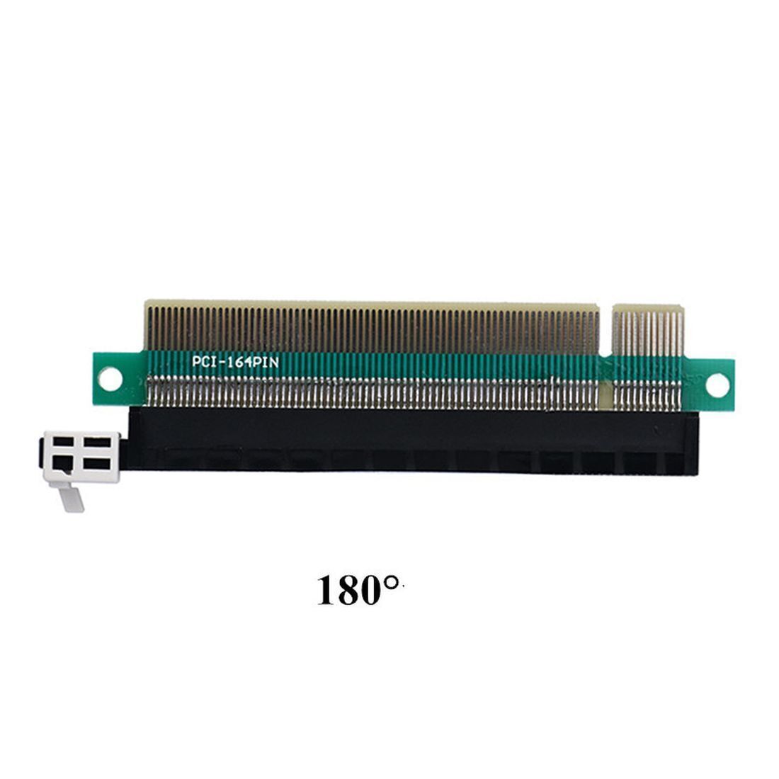 PCIE Flat Insertion Pci-E Pci-Express 16X Extender Protector Riser ...