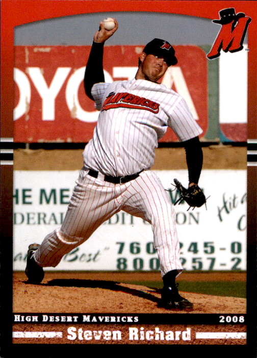 2008 High Desert Mavericks Grandstand #23 Steven Richard ...