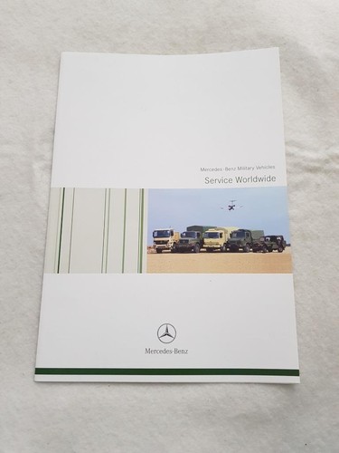 MERCEDES BENZ Military Vehicles Sales Brochure 2007 #6703.5001.02-02/ ...