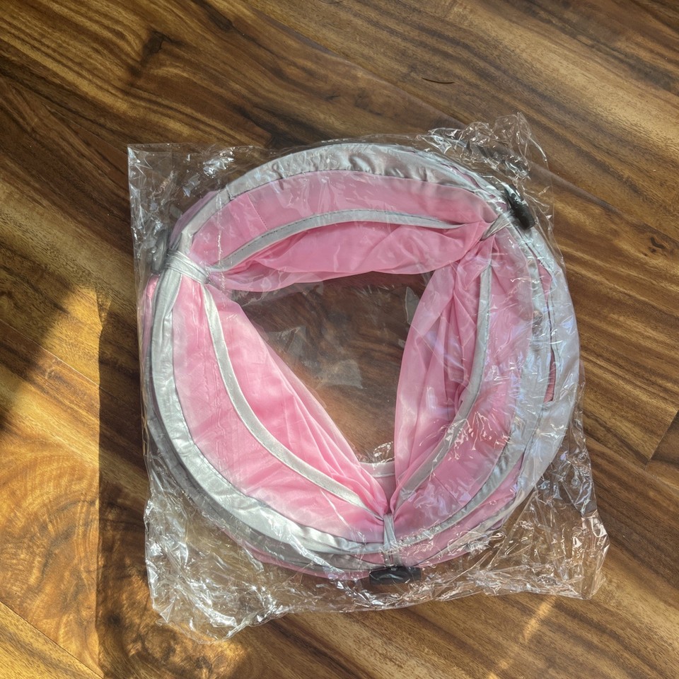 Foldable pink Tunnel Tube Pet Cat Tunnel Rabbit Pop Up Puppy Kitten ...