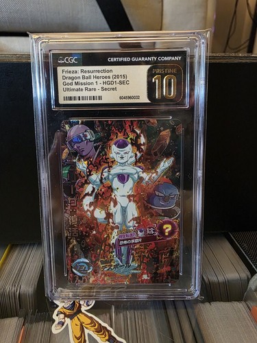 Super Dragon Ball Z Heroes SEC Frieza HGD1-SEC CGC Pristine 10 | eBay
