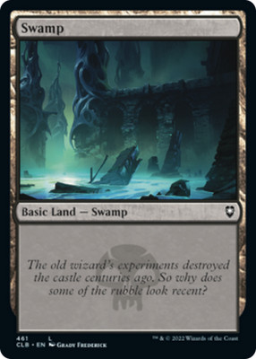 Swamp (461) FOIL Commander Legends: Battle for Baldur's Gate PLD CARD ...