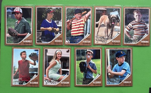 Lot (9) - 2018 Topps Archives Sandlot SSP Squints + Smalls + Wendy + Ham & More! | eBay