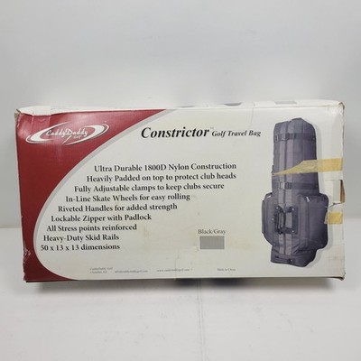 Caddy Daddy Constrictor Golf Travel Bag With Wheels 50"x 13" x 13 ...