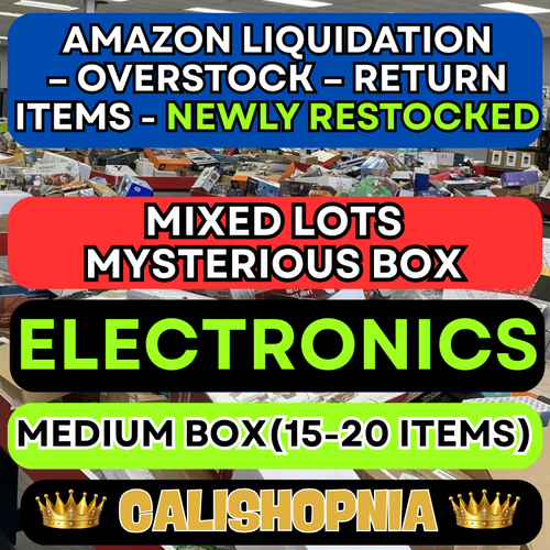 Medium Electronic Mystery Box – 15–20 Items – Random Tech | eBay