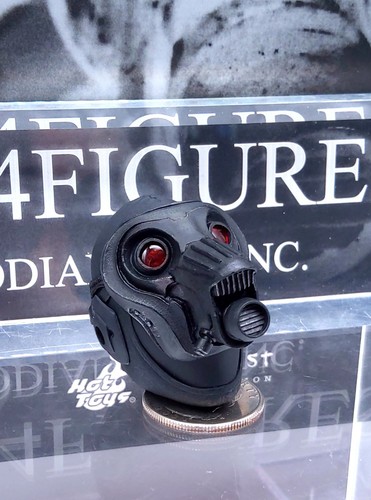 Hot Toys AC02 Takayuki Takeya Kerberos Panzer Jager 1/6 LED masked Head ...