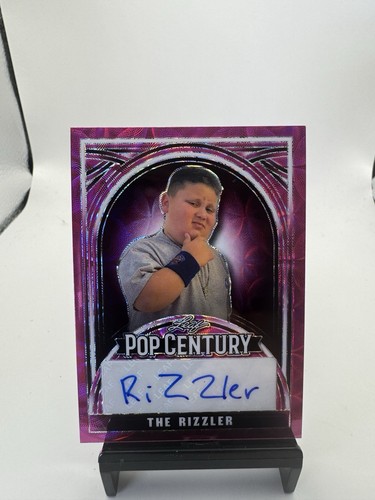 2024 Leaf Metal Pop Century THE RIZZLER Pink TikTok Refractor Autograph ...