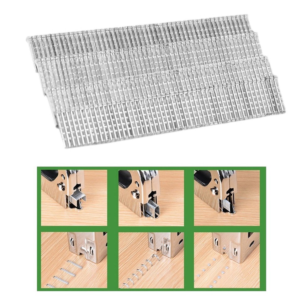 Excellent Service Life High Quality Nails Staple Spares Silver 600 Pcs ...