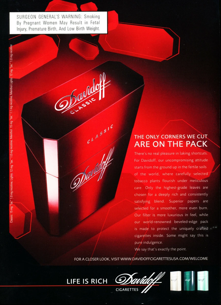 Davidoff Cigarettes Light