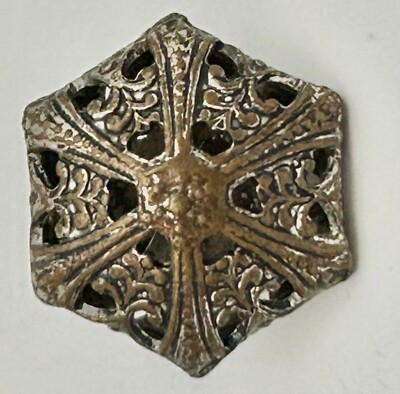 Buttons - Filigree Cricket Cage