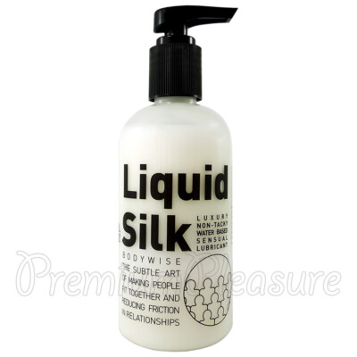 Liquid Silk lubricant Water based Luxury Intimate lube Bodywise 250 ml ...