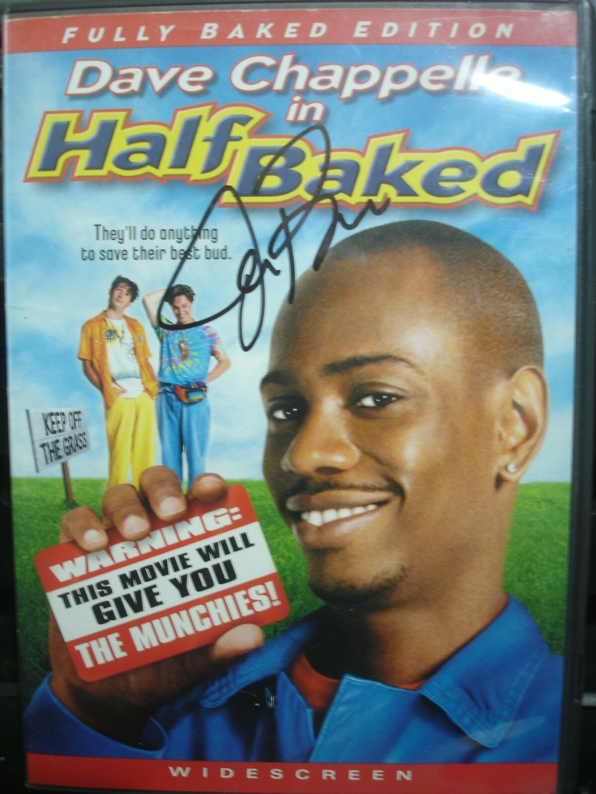 Half Baked (DVD, 2005 Fully Baked Edition - Widescreen) ARTWORK SIGNED ...