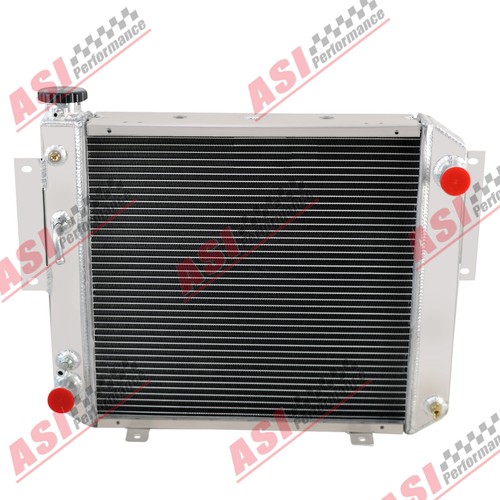 Aluminum Radiator fit Hyster Yale Forklift H25-35XM S25-35XM,S40XMS ...