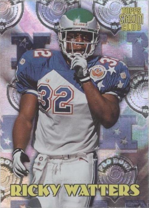 1996 Topps Stadium Club - Pro Bowl Ricky Watters #PB3 for sale online ...