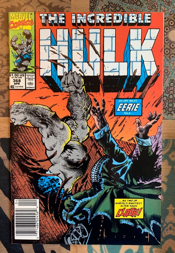 The Incredible Hulk #368 - Apr 1990 - Vol.1 - Newsstand - Minor Key ...