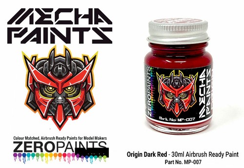 Zero Paints Mecha - Origin Dark Red (30ml, pre-thinned ready for ...