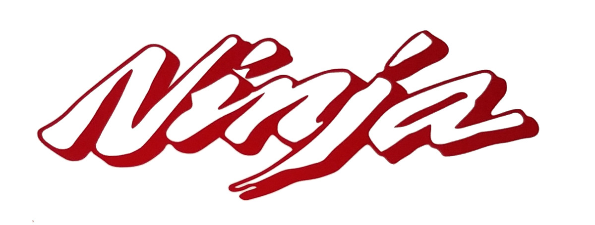 Kawasaki Ninja Logo Outline