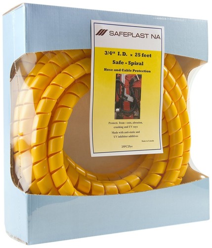 Caplugs SPPC Series – Safeplast Safe-Spiral Pre-Cut Spiral Wrap, Hose & Cable... 628233100375| eBay