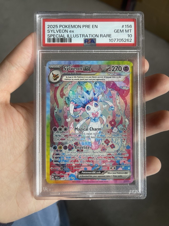 Sylveon EX SIR 156/131 PSA 10 - Prismatic Evolutions - English ...