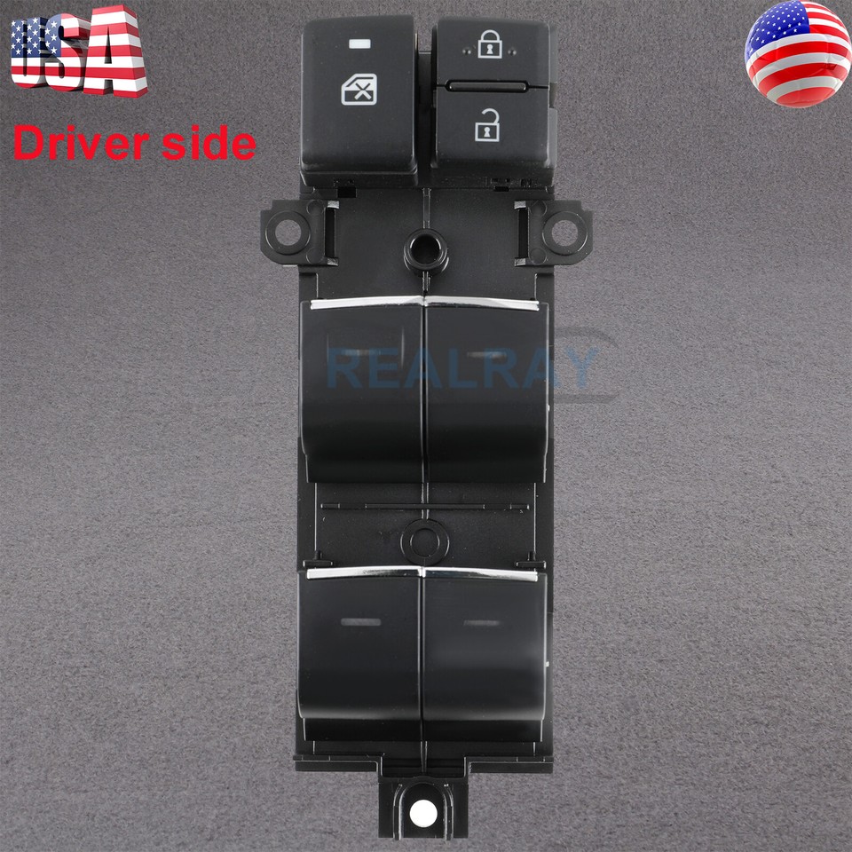 Master Power Window Switch Assembly Fit For 2018-2020 Toyota Camry ...