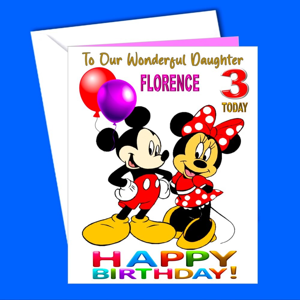 Custom Minnie Mouse Birthday Cards Minnie Mouse Cards & Templates