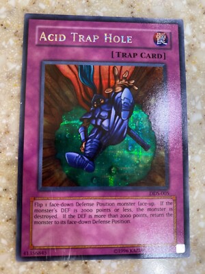 Yu-Gi-Oh! TCG Acid Trap Hole Dark Duel Stories DDS-005 Limited Secret ...