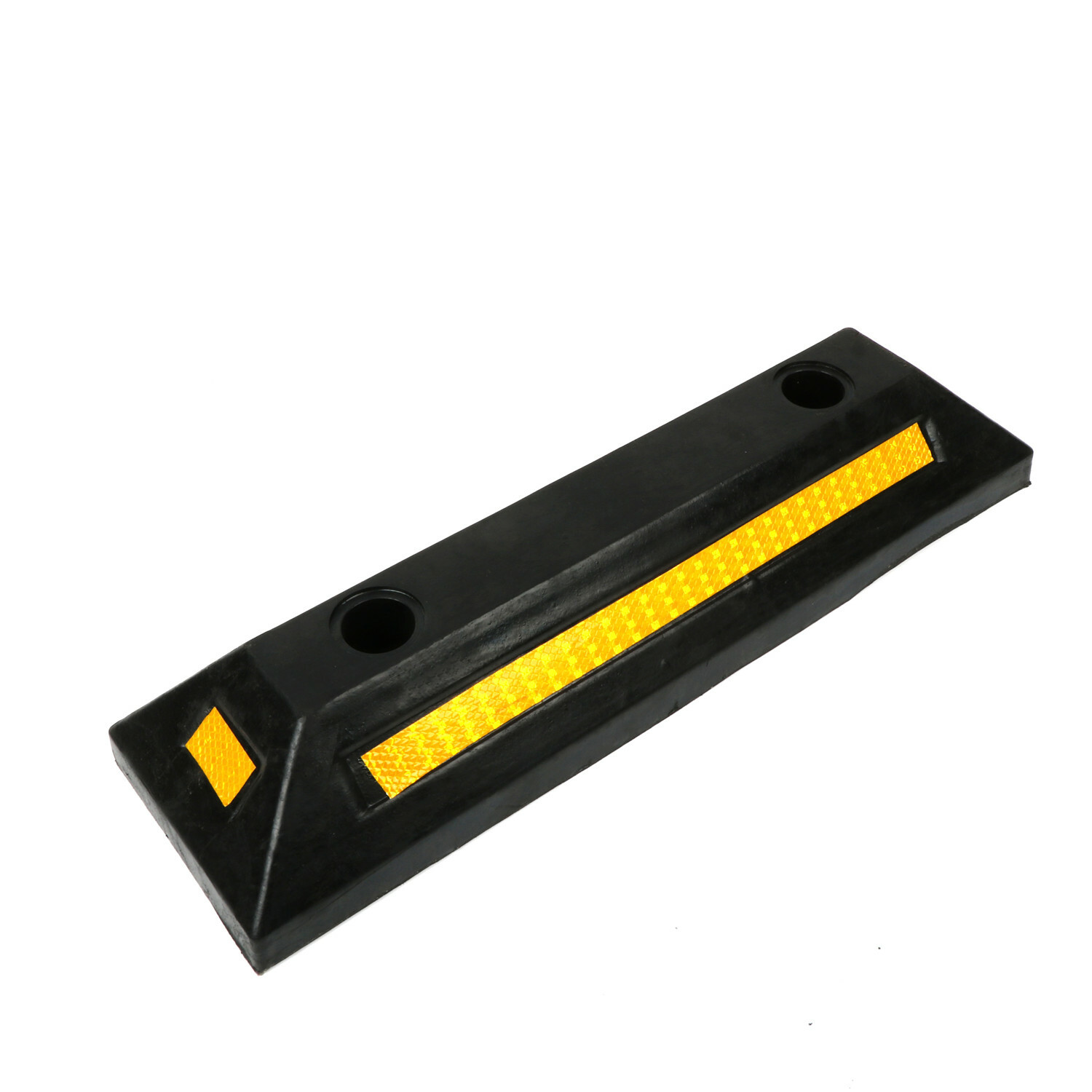 Car Parking Barrier Anti-Collision Locator Rubber Block Truck Wheel ...