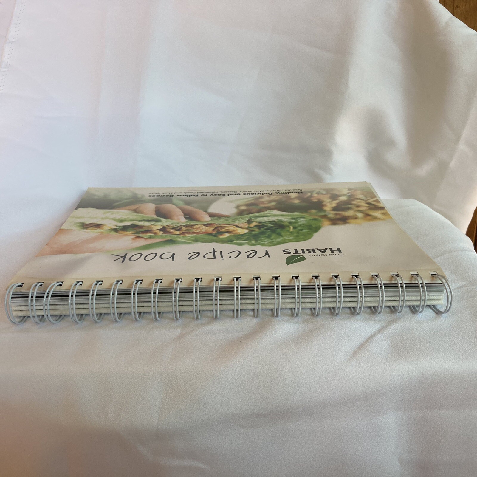 Changing Habits Recipe Book.Spiral bound cookbook with built in stand ...
