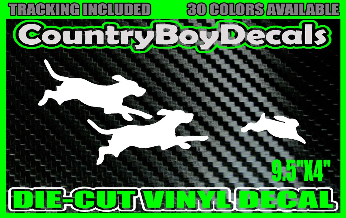Rabbit Hunting Decals