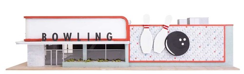 Walthers # 4118 Vintage Bowling Alley Kit HO Scale | eBay