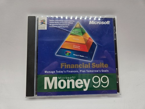 Microsoft Money 99 vintage CD | eBay