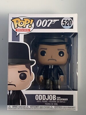 Funko POP! Movies Odd Job # 520 Vinyl Figure James Bond 007 P1 | eBay