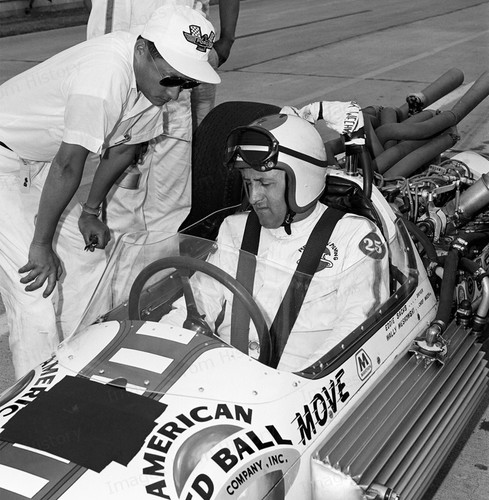 8x10 Print Eddie Sachs Day of Indy 500 Crash 1964 Courtesy AP #INN | eBay